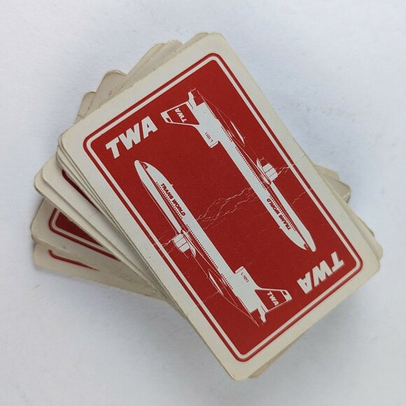 TWA | Games | Vintage Twa Playing Card Deck | Poshmark
